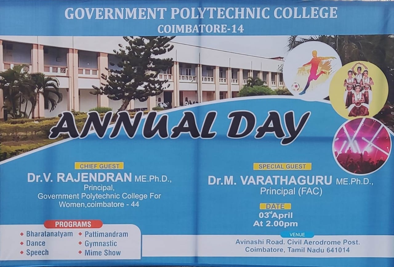 Government Polytechnic College in Coimbatore | GPTC Coimbatore | GPTC ...